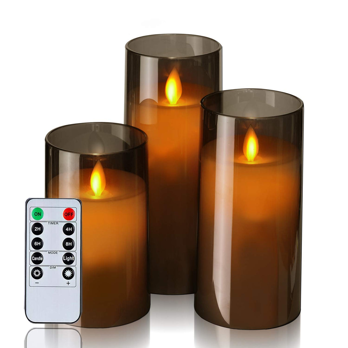 Homemory Gray Flickering Flameless Candles – HOMEMORY WHOLESALE