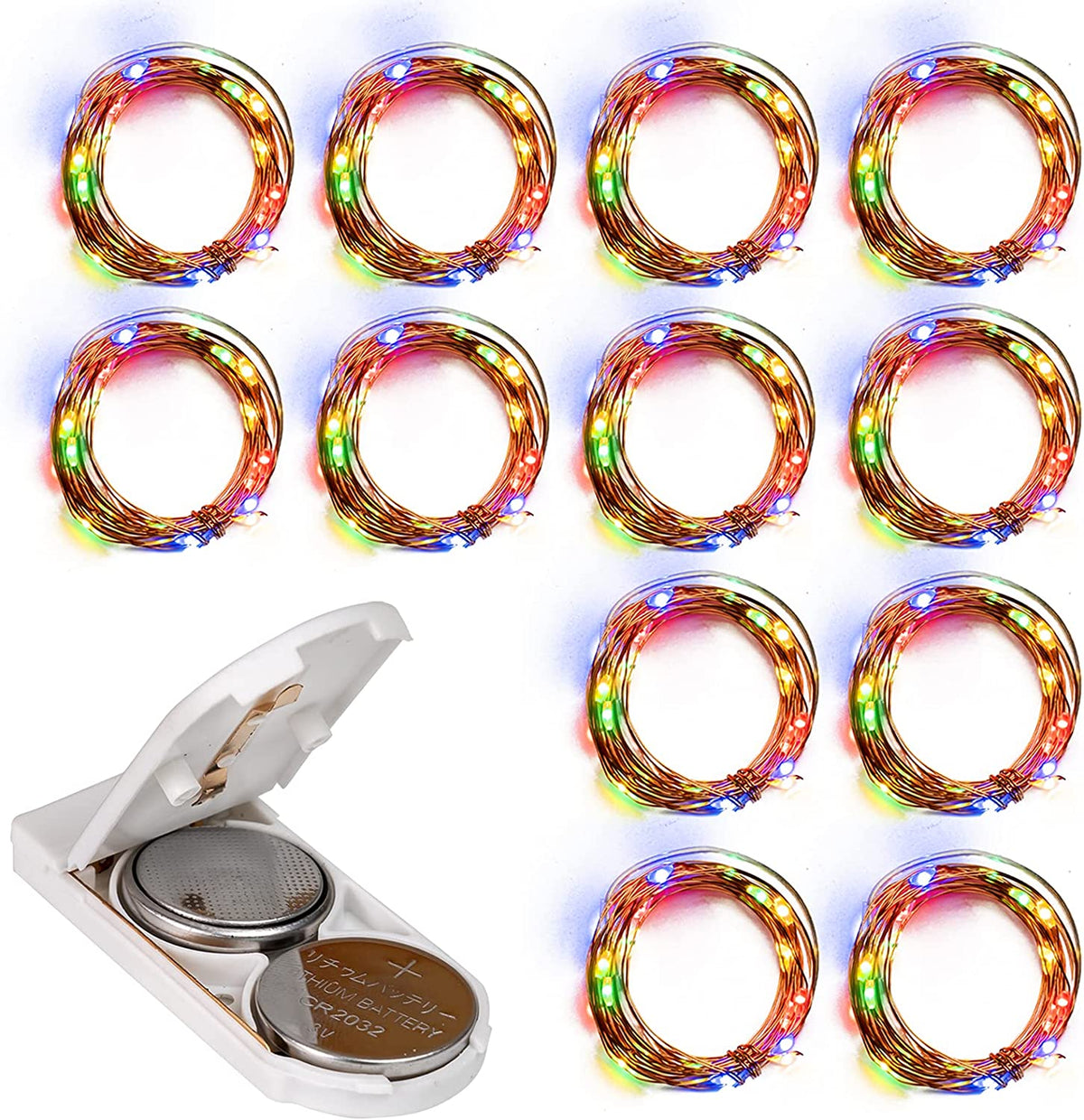 Homemory 12 Pcs Multicolor Fairy String Lights – HOMEMORY WHOLESALE